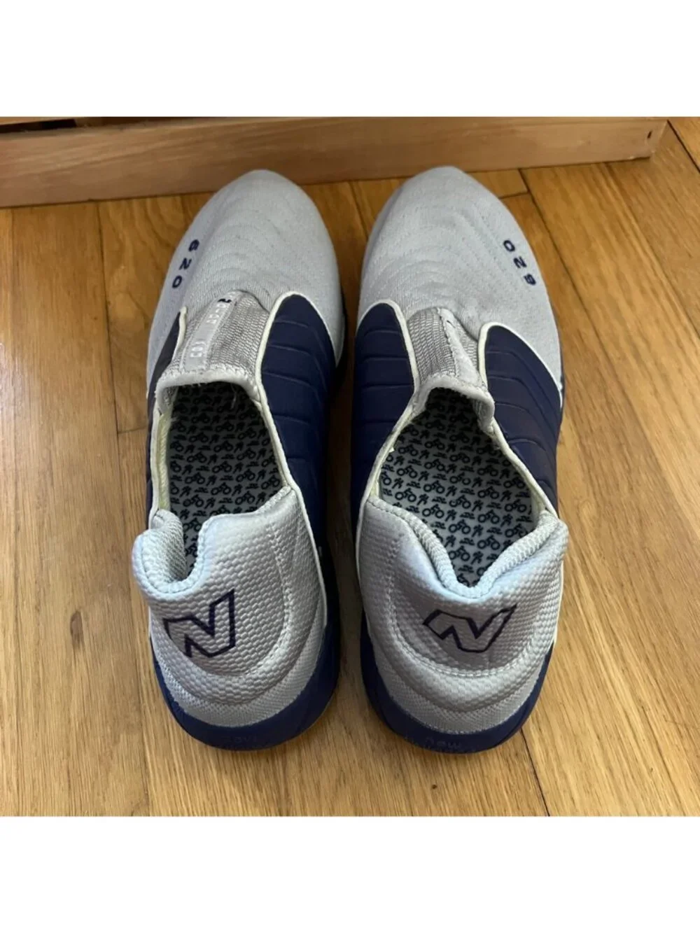 New Balance | Shoes | New Balance Size 2 Gray Navy 62 Low Top Slip On ...
